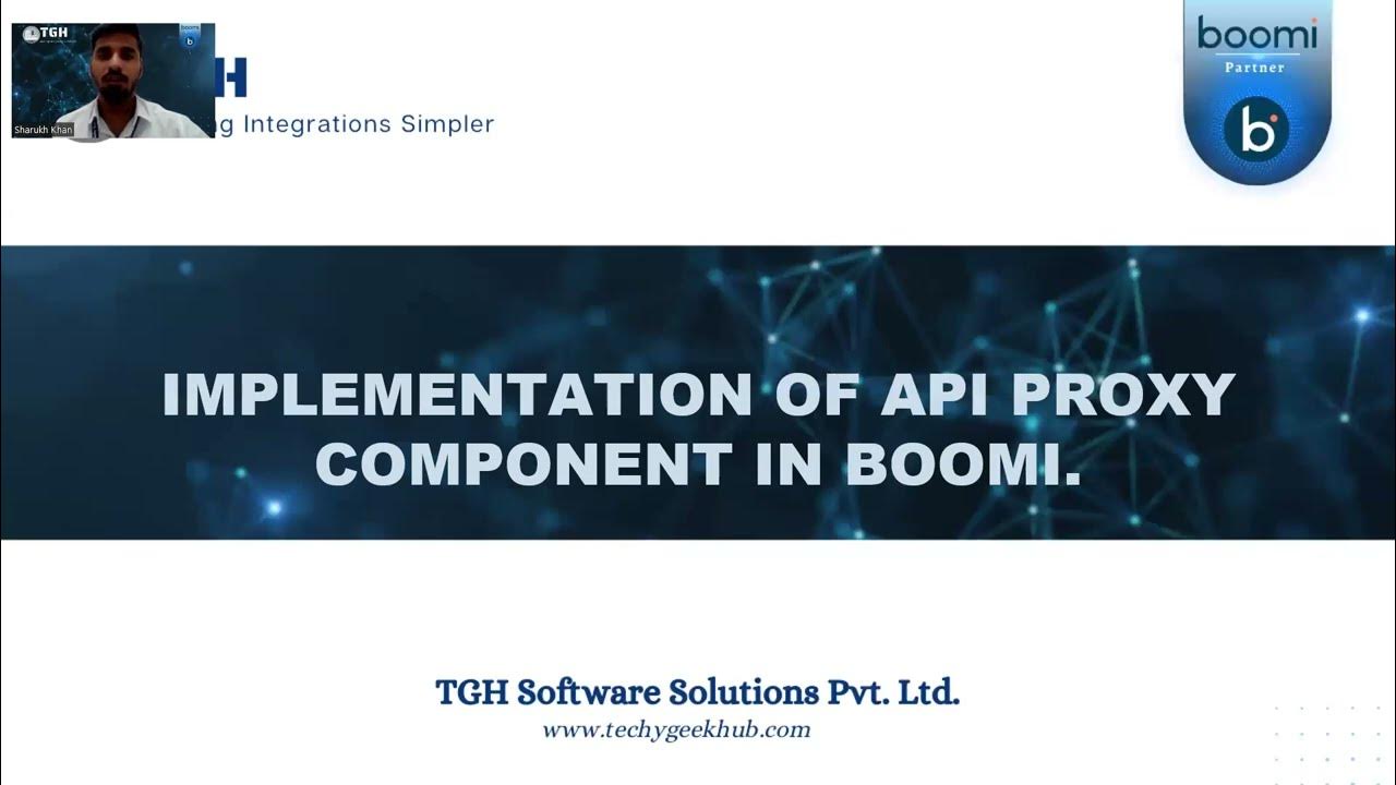 Implementation of API Proxy Component in Boomi by Sharukh #TGH - YouTube