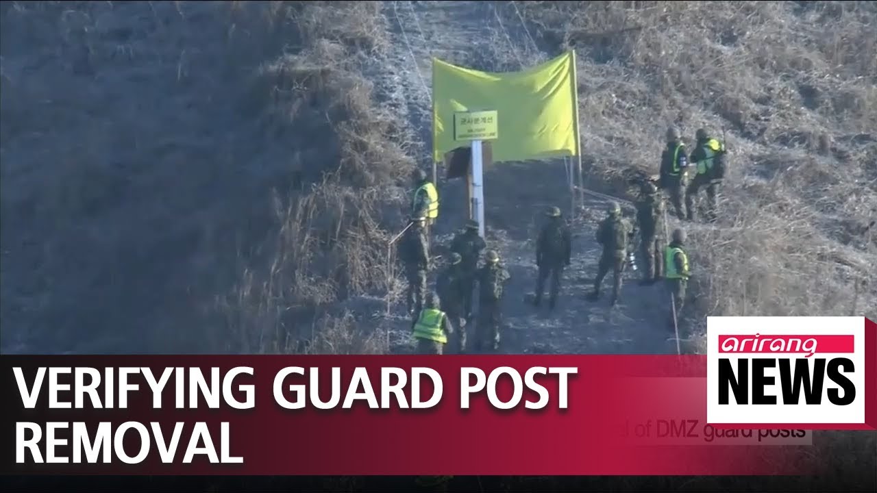 Two Koreas conduct joint inspection to verify removal of DMZ guard ...