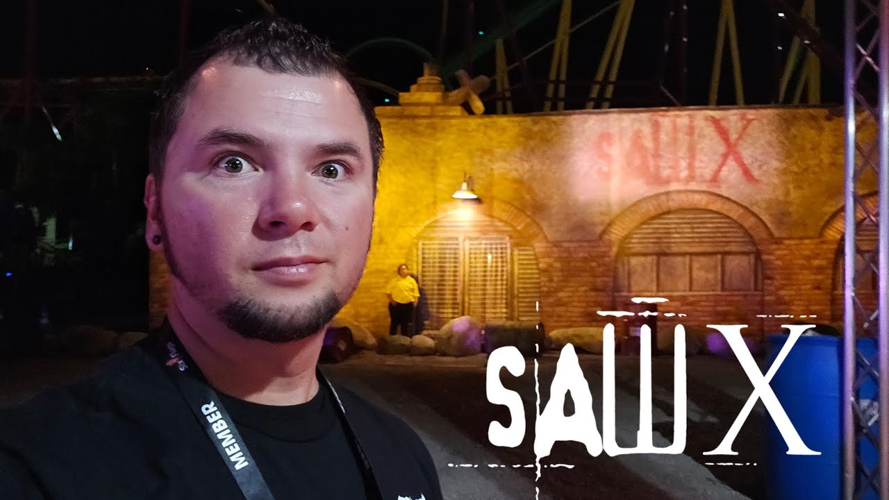 Six Flags Magic Mountain's Fright Fest!! Saw X and The Conjuring plus ...