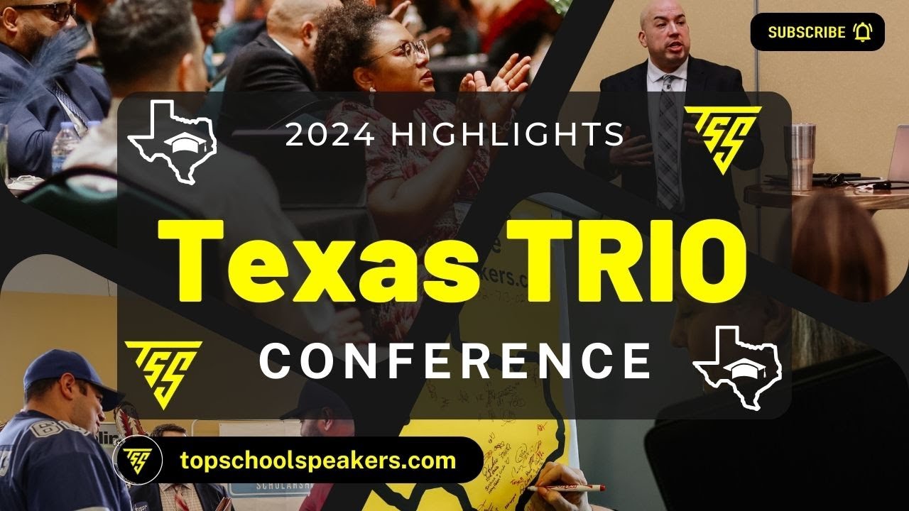 Texas TRIO State Conference 2024 Top School Speakers I SWASAP # ...