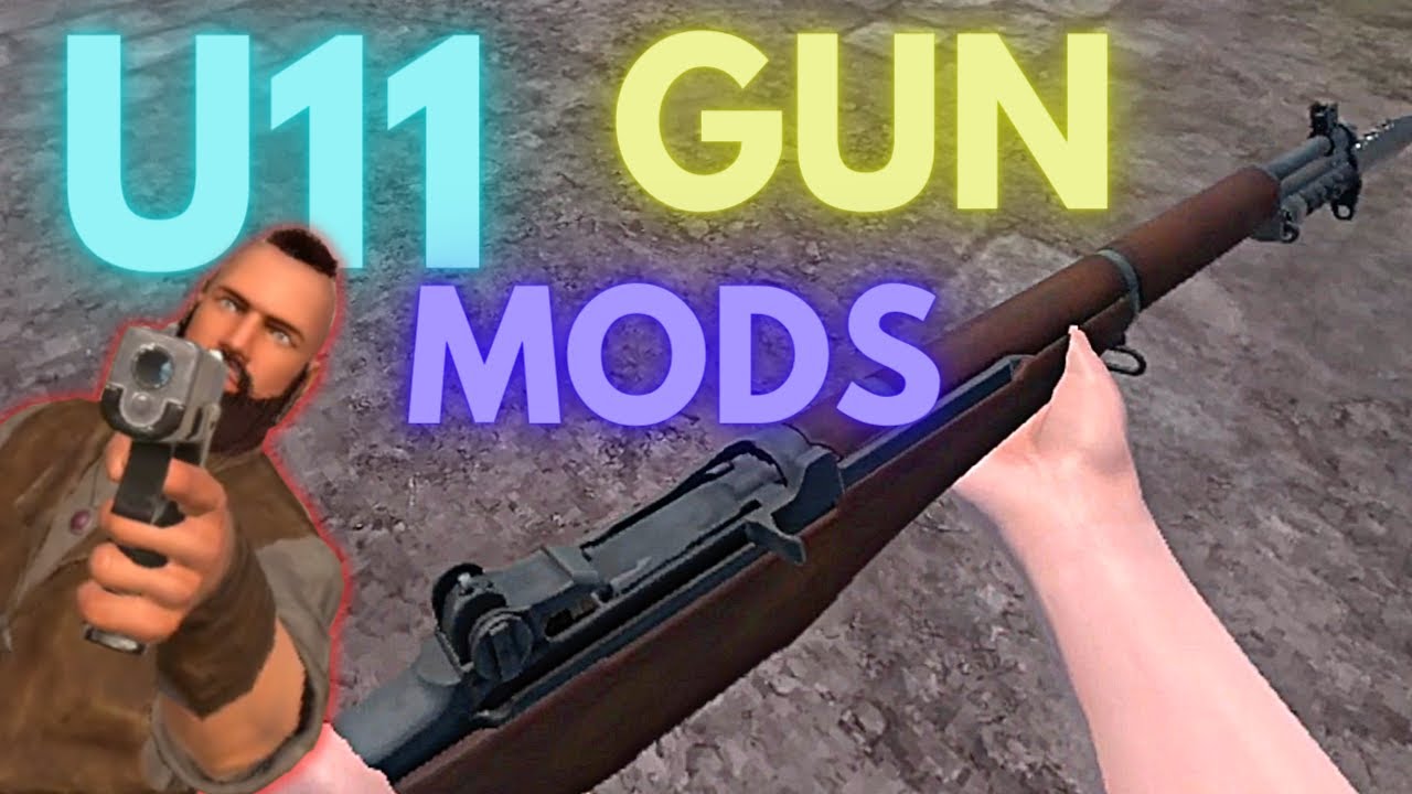 Top 2 new U11 Gun Mods in Blade and Sorcery Nomad - YouTube