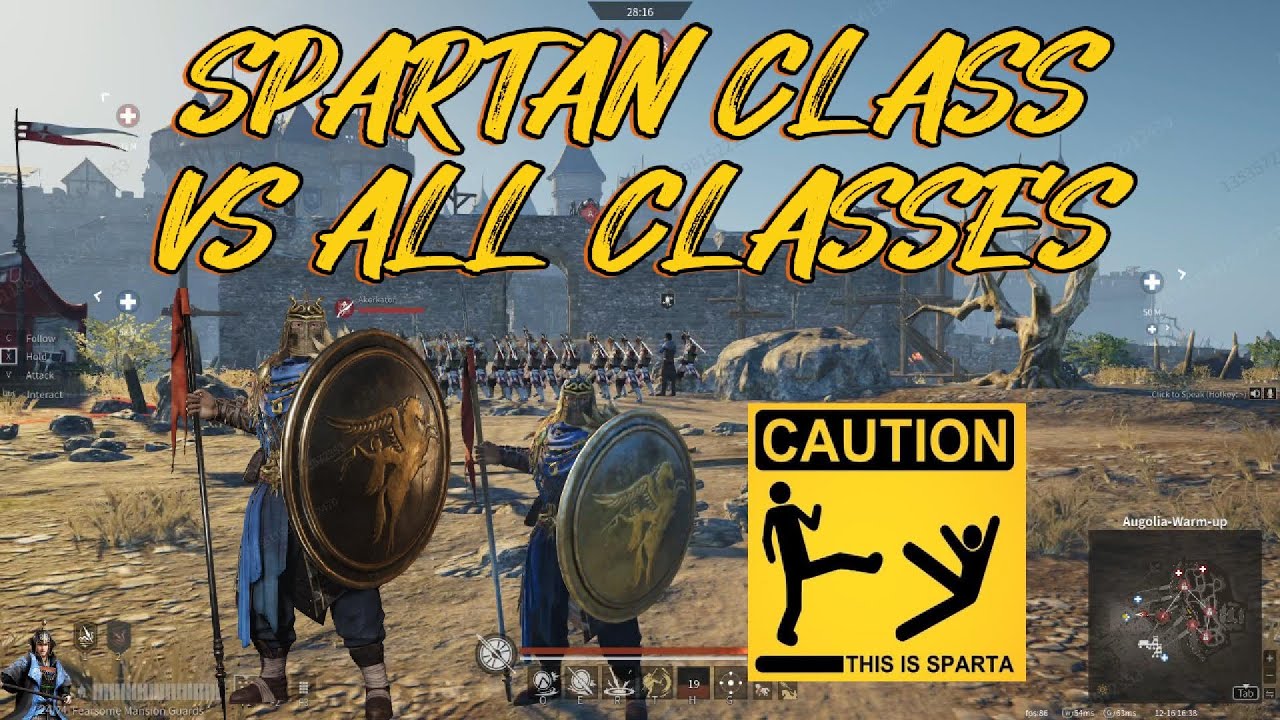 SPARTAN CLASS VS ALL-TESTING TIMEE - YouTube