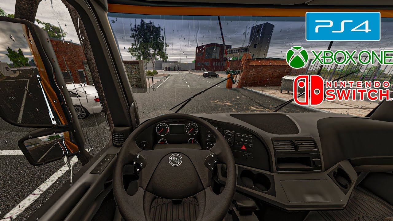 Testando o ´´Eurotruck Simulator`` dos consoles | Truck Driver 2022 ...