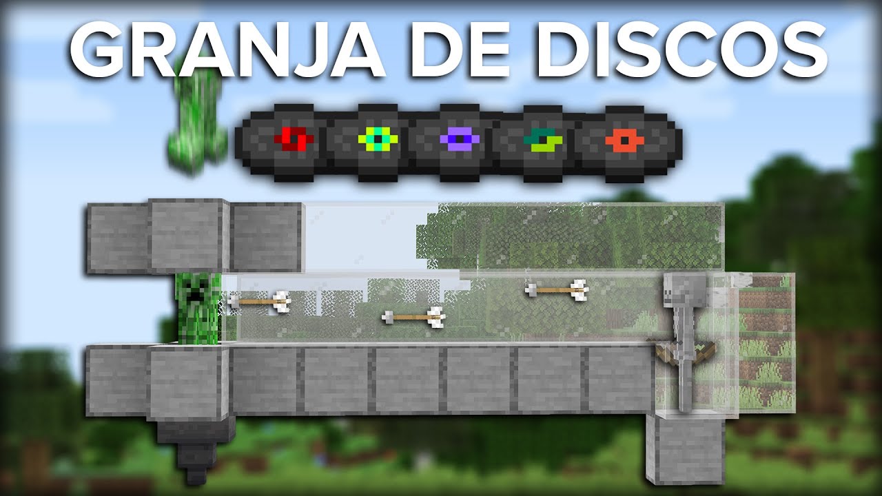 Minecraft Granja de Discos de Música - Más de 150 Discos por Hora ...