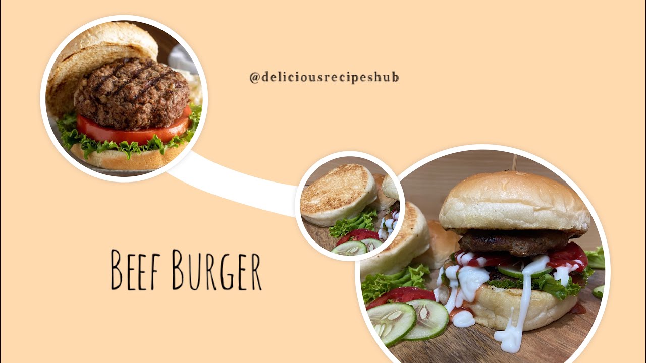 Double Patty Smash Beef Burger | Kids Lunchbox Ideas 🍔 - YouTube