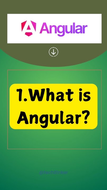 1.What is Angular? #shorts #youtubeshorts #angular #interview #angulartutorial - YouTube