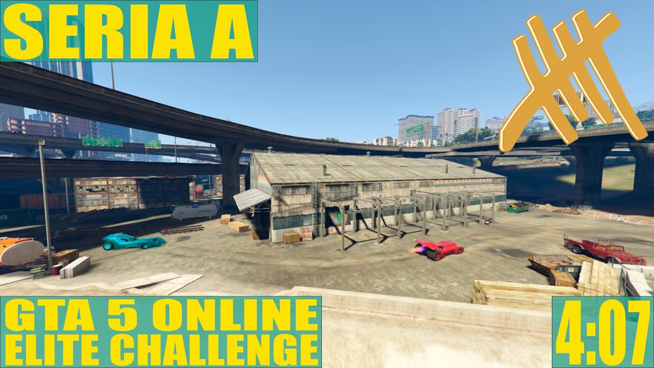GTA 5 Online Seria A Elite Challenge 4:07 (South Pusher) - YouTube