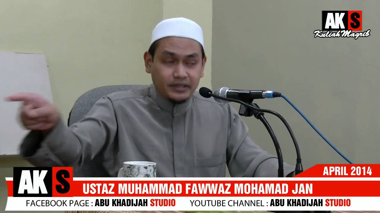 Ustaz Muhammad Fawwaz ( Pulangkan Harta Benda Orang ) - YouTube
