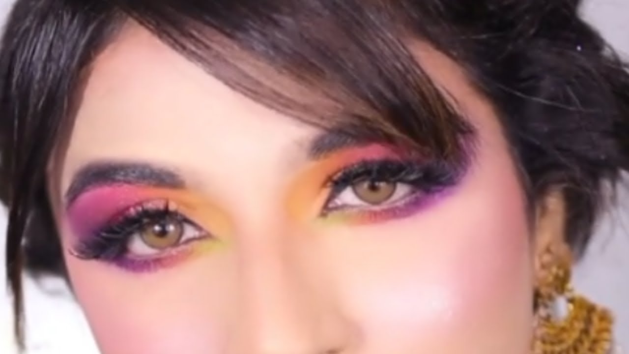 Stylish Eye Makeup Tutorial 😍 Step By Step Bridal And Party Eye