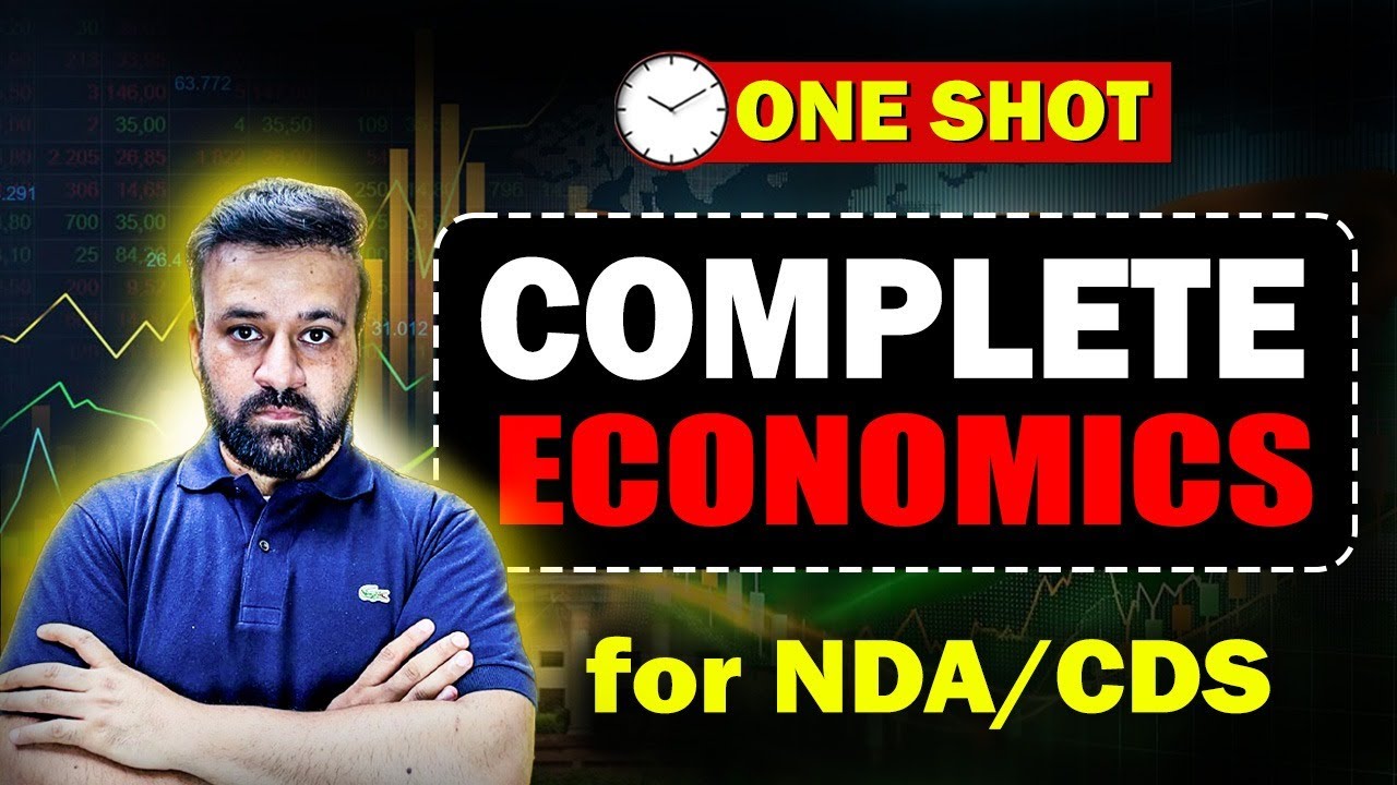Complete Economics | CDS 2025 | One Shot Revision with PYQs & Tricks ...