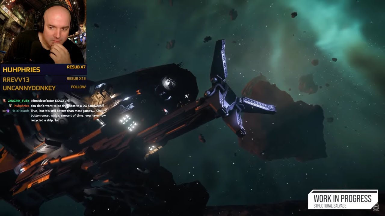 The Inside Star Citizen Review Salvage Operation - YouTube