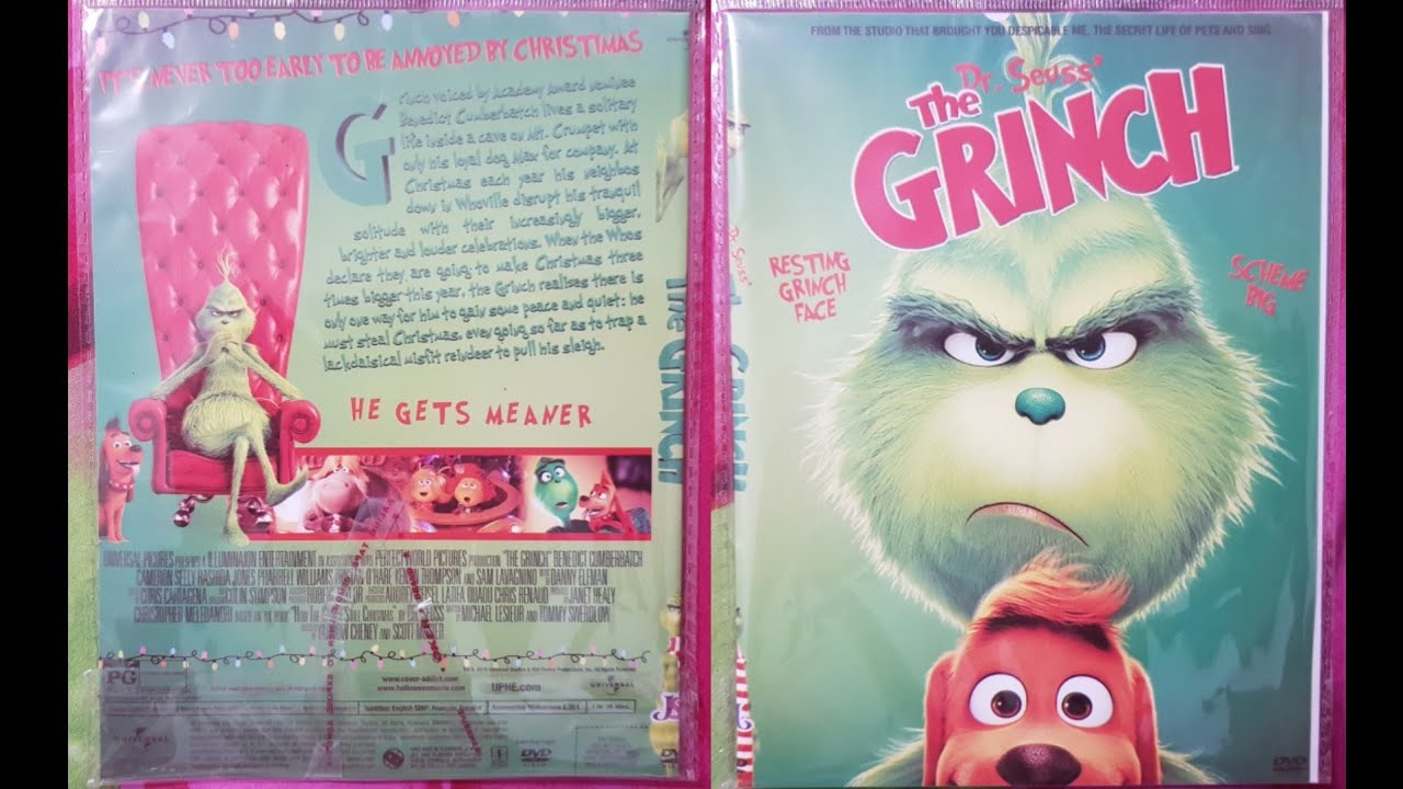 Dr. Seuss' The Grinch (JSL) DVD Menu 2019 - YouTube