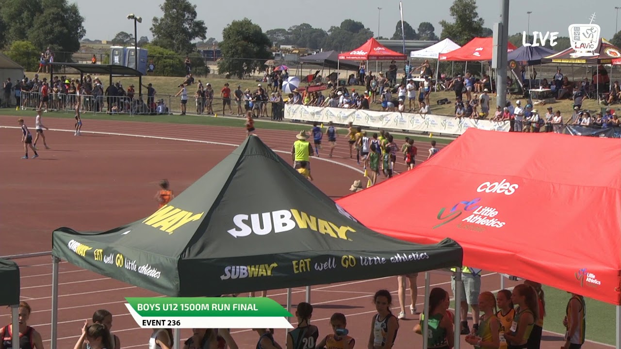 Boys U12 1500m Final - 2019 State Track and Field Championships ...