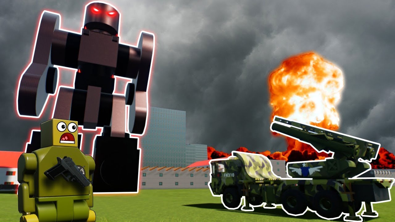 EVIL LEGO ROBOT ARMY TAKES OVER LEGO WORLD! - Brick Rigs Gameplay ...