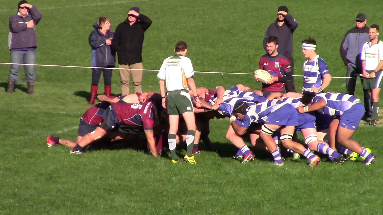 Tukapa vs Inglewood Taranaki Club Rugby Round 7 2017 - YouTube