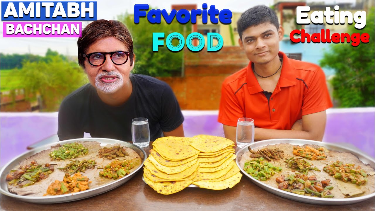 Bollywood Star Amitabh Bachchan Favorite Food Eating Challenge ...