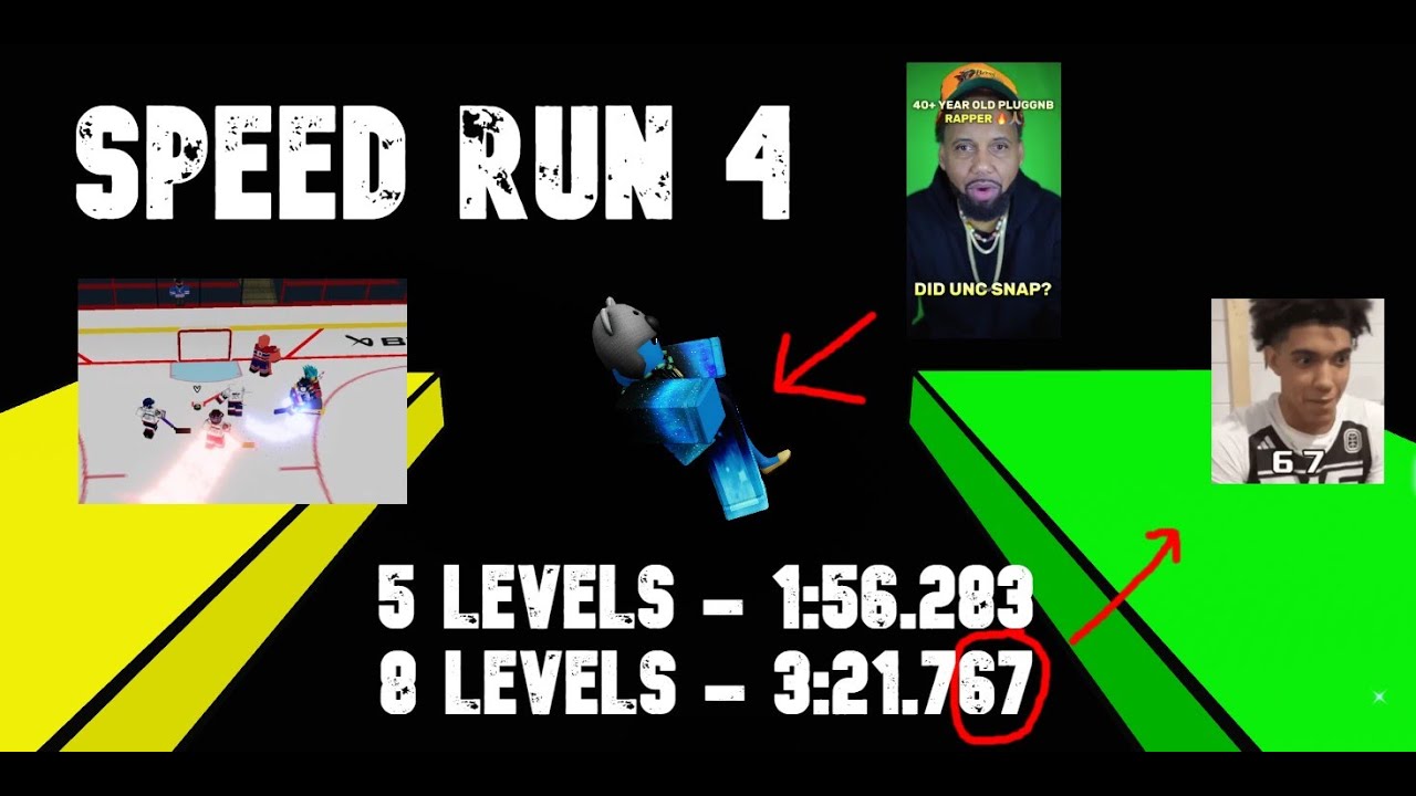 Speed Run 4 - 5 Levels in 1:56.283, 8 Levels in 3:21.767 - YouTube
