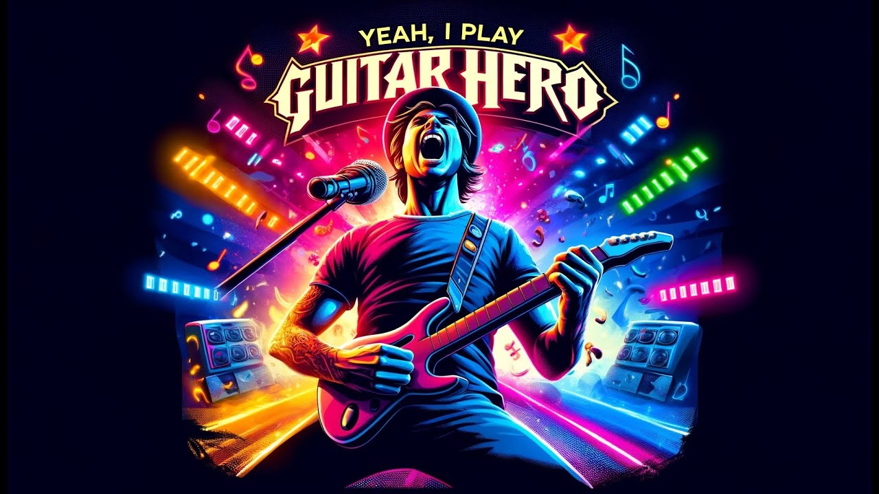 Yeah, I Play Guitar....Hero - Lyric Video (Rock) - Guitar Hero Song ...