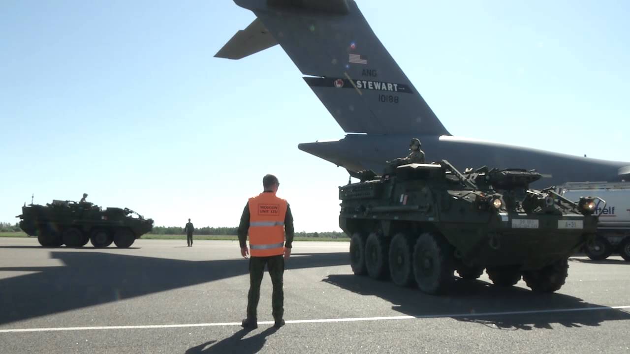 Saber Strike 15: Stryker Landing - YouTube