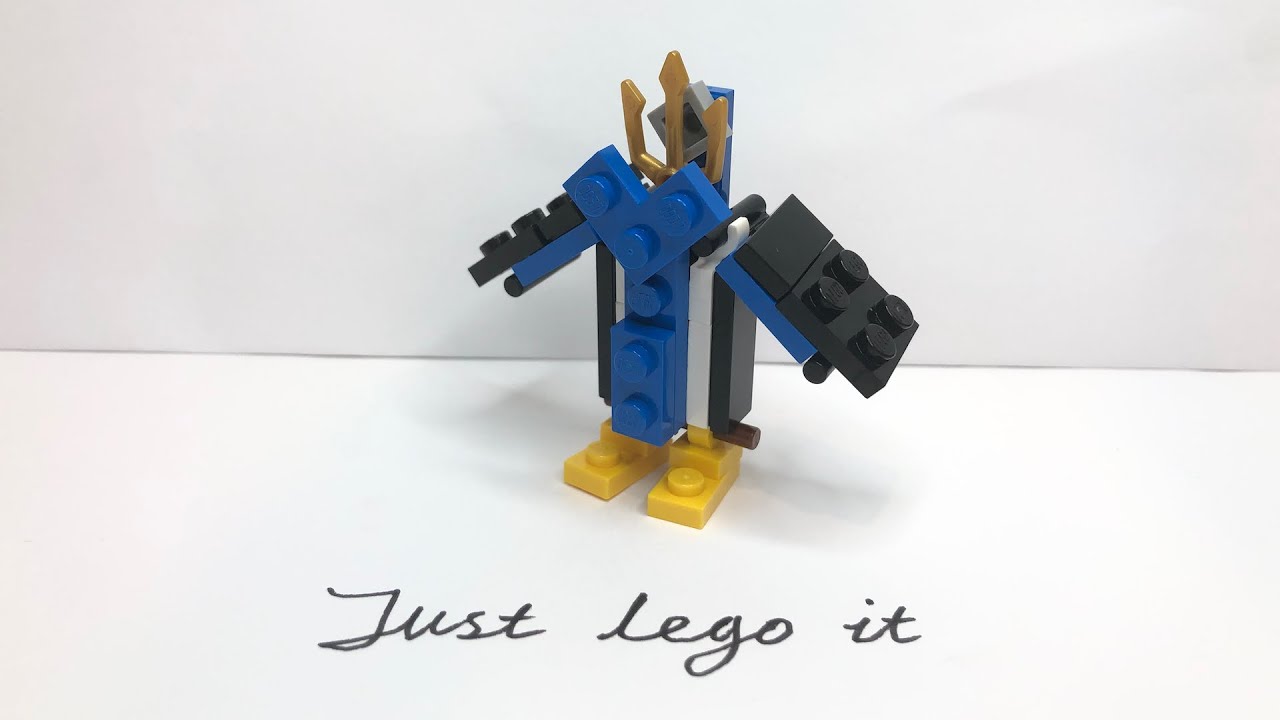 Lego Pokemon MOC Instructions - Empoleon - YouTube