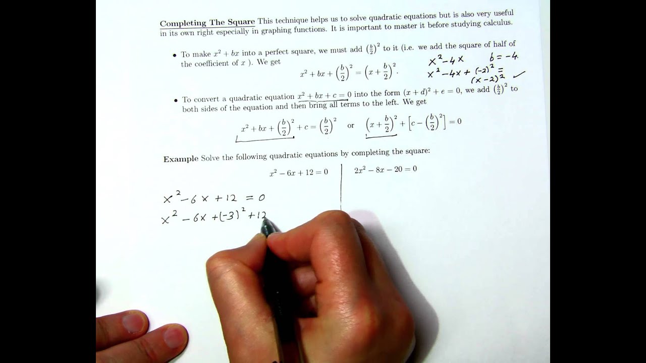 Calculus Equations Solved