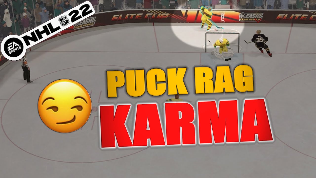 NHL 22 - Puck Raggers Get Instant Karma - YouTube
