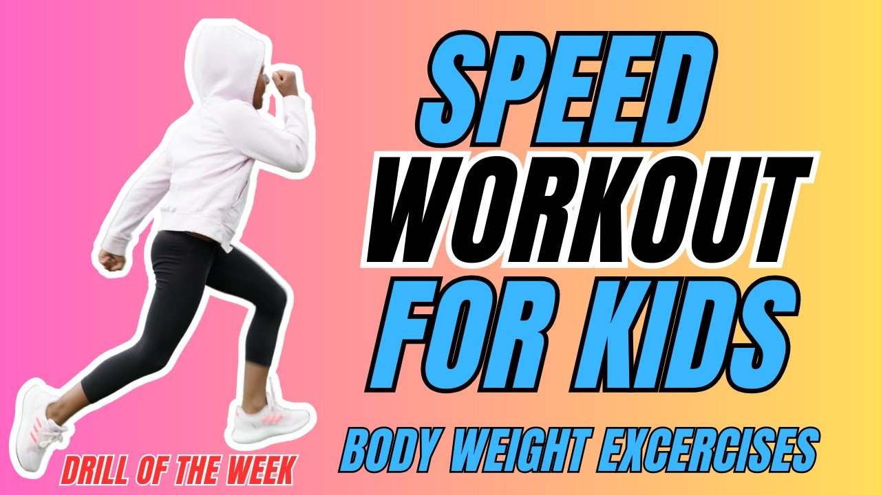 Get Stronger With This Awesome Speed Drills For Kids | Drill Of The ...