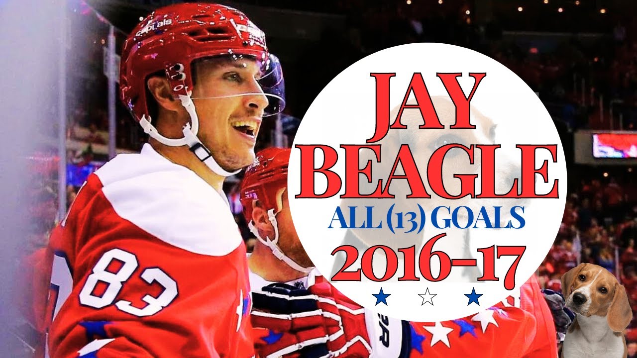 Jay Beagle All (13) Goals 2016-17 | Capitals Highlights - YouTube
