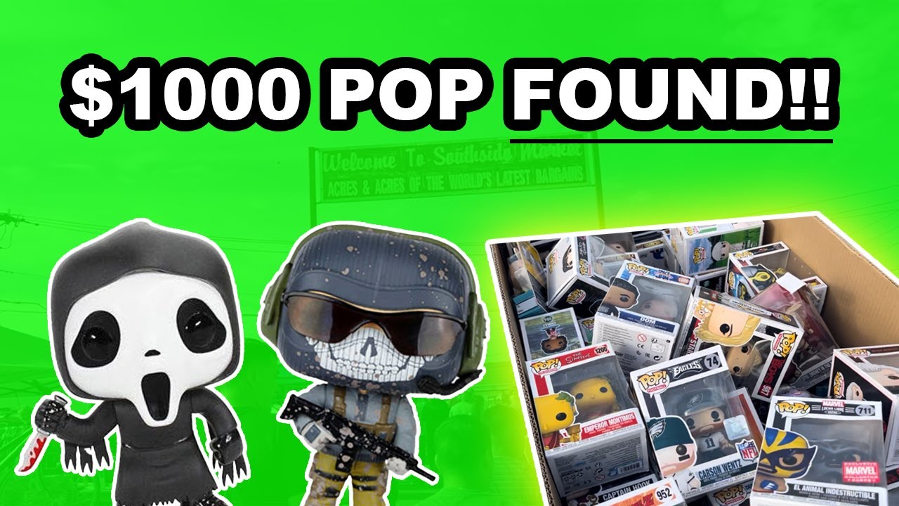 Finding some AMAZING pieces at the FLEA MARKET! (Funko Pop Hunt) - YouTube