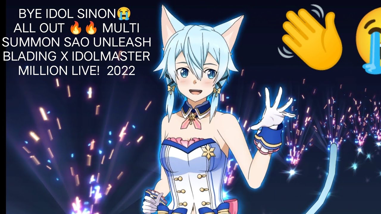 ALL OUT🔥🔥 IDOL SINON MULTI SUMMON Banner Part3 SAO UNLEASH BLADING X ...