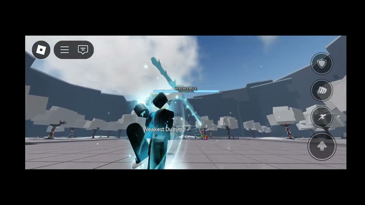 Ice Character Showcase The Strongest Battleground - YouTube