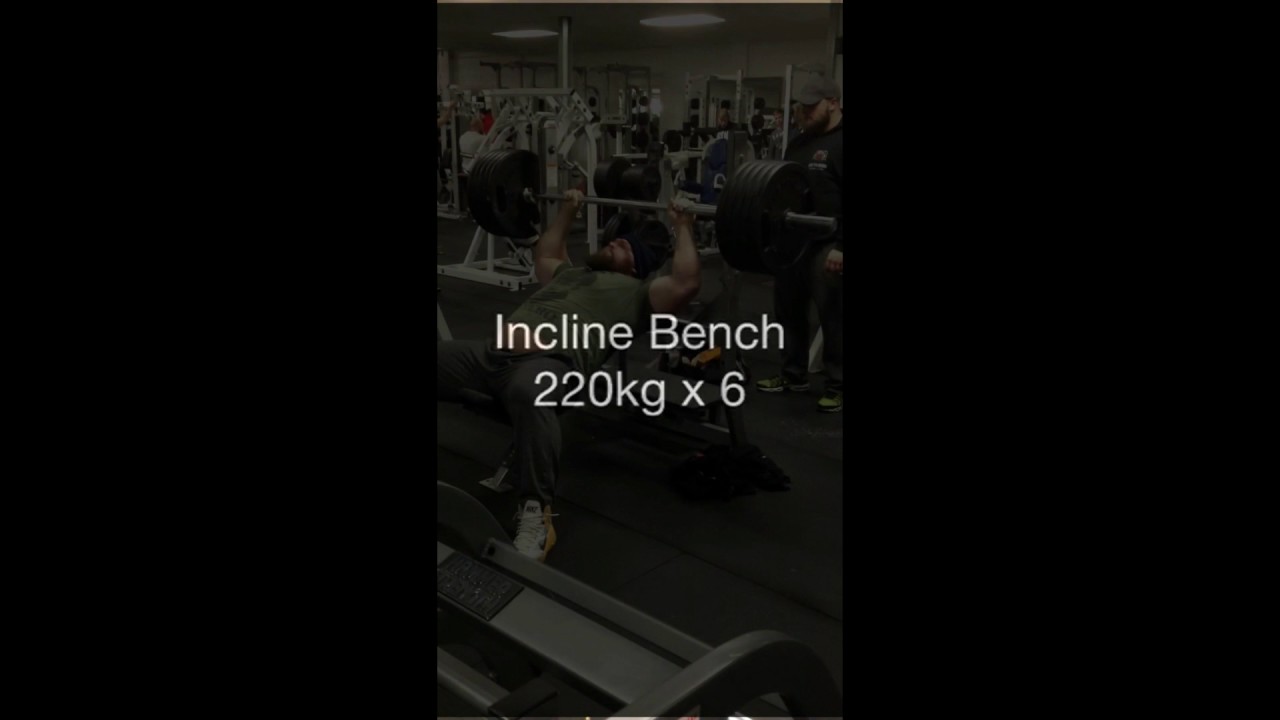 Eddie Hall 260kg Bench Press at Strength Asylum - YouTube