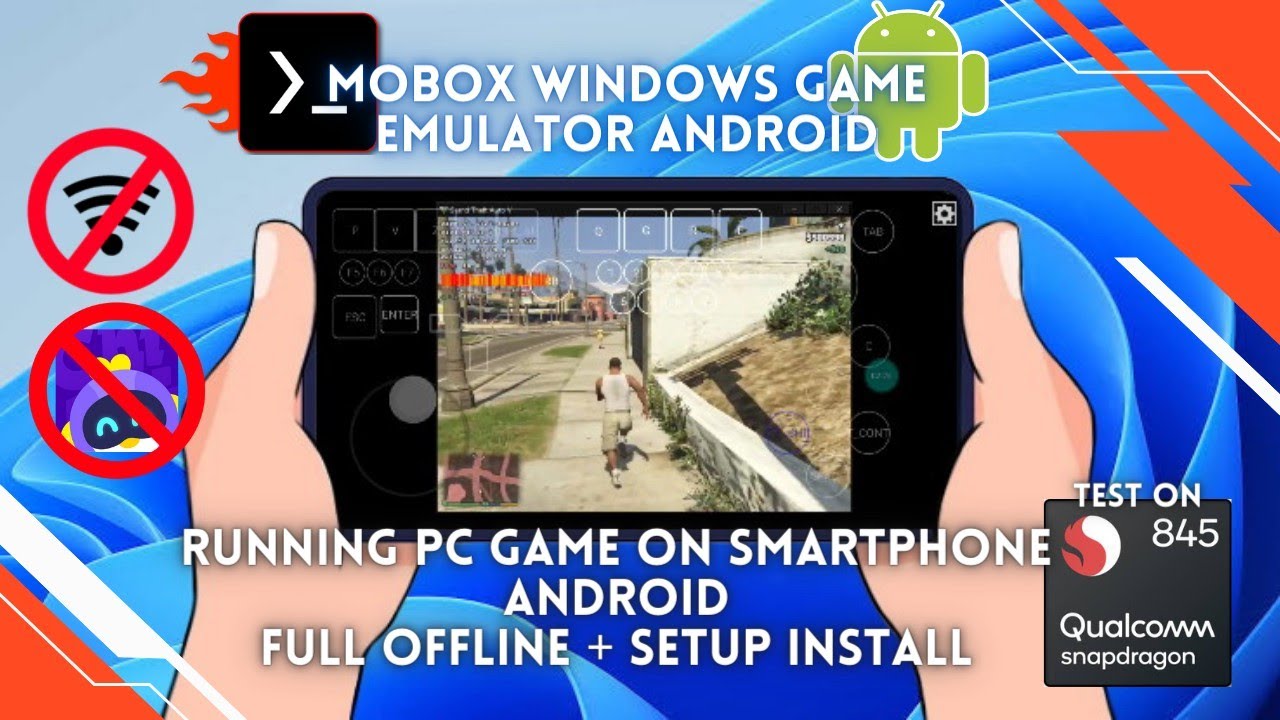 Tutorial Cara how to lnstall Mobox windows Emulator for android | Support Snapdragon & mediatek ...