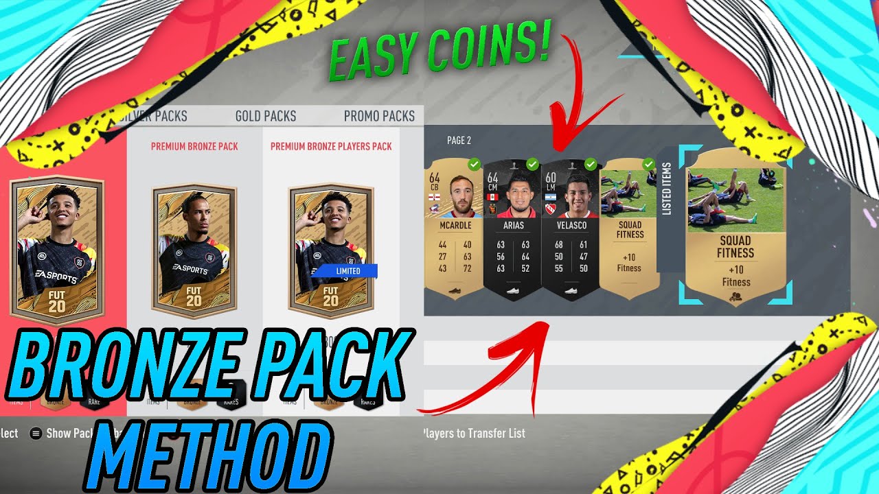 FIFA 20 Bronze Pack Method! FIFA 20 Bronze Trading! FIFA BPM |FIFA 20 ...