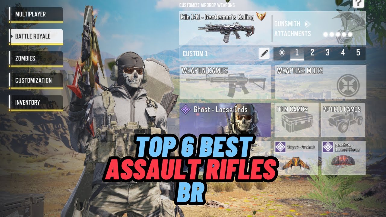 Top 5 Best Assault Rifles for Battle Royale in Call of Duty Mobile ...