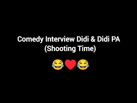 🙏😂Comedy Interview With Didi & Didi PA Shooting Time😂🙏 @HappyJulieWorld ...