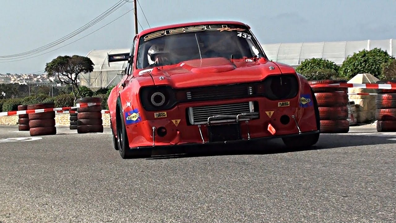 Teddy AQUILINA || Ford ESCORT PROTO || GOZO Hillclimb 2017 - YouTube