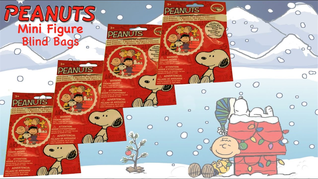 Peanuts Mystery 3D Figures Blind Bags - YouTube