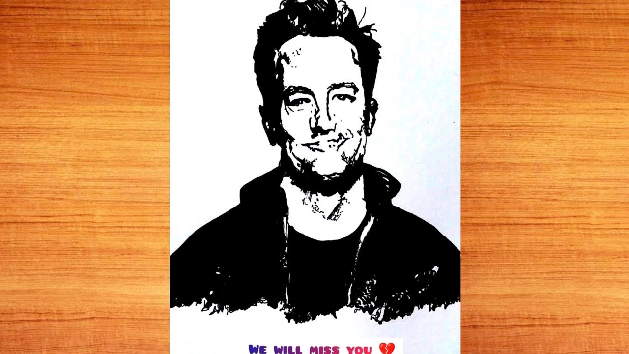 Chandler Bing drawing RIP 💔🥺🙏 - YouTube