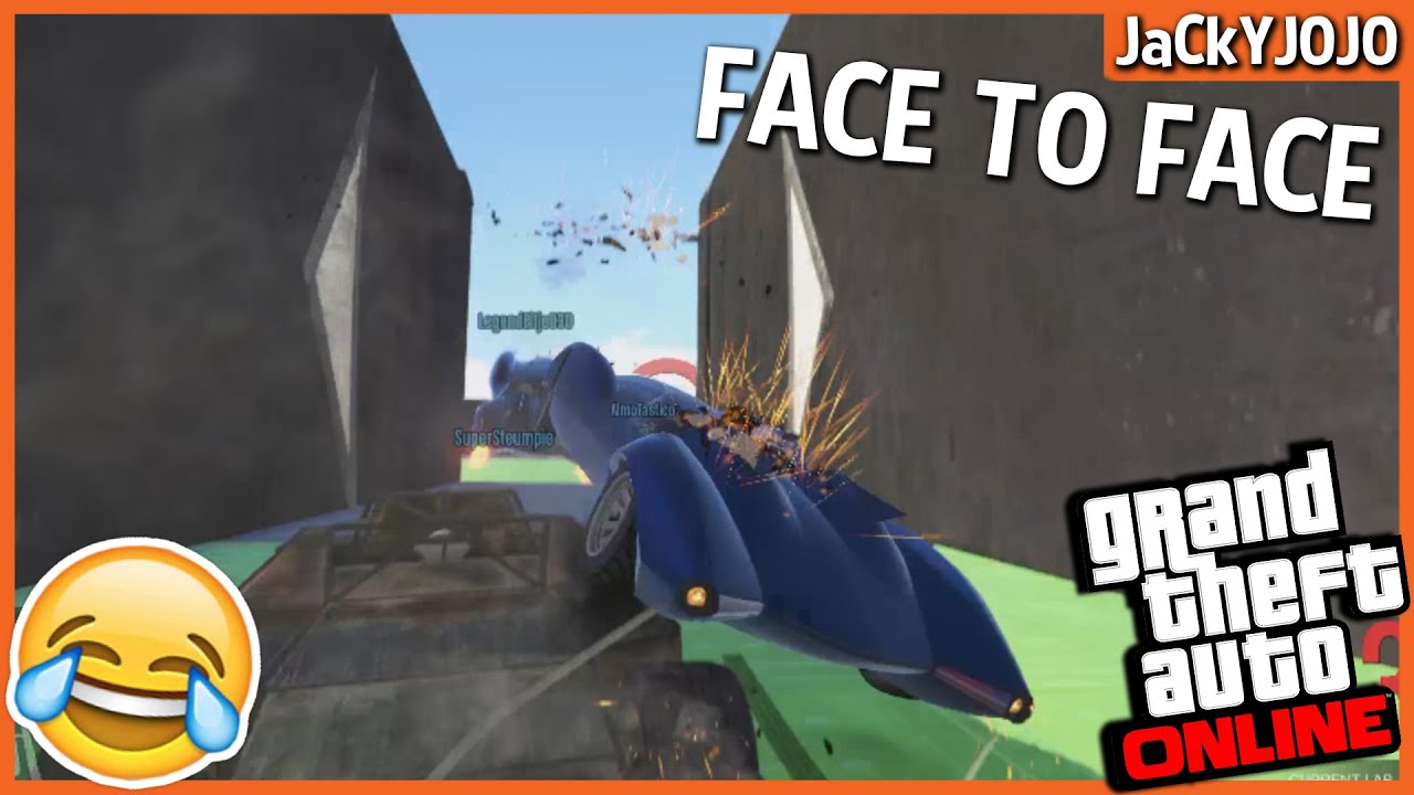 FACE TO FACE! GTA Online Custom Race - YouTube