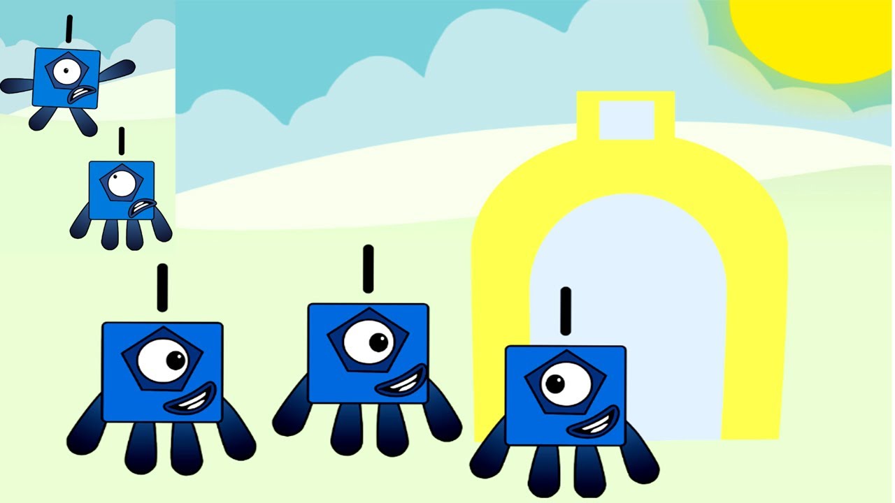 Numberblocks cartoon One-zay-two Add a Alternative 0.25 - YouTube