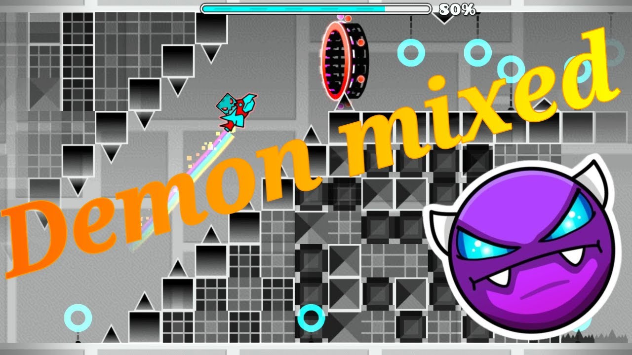 Demon Mixed 100% | (Geometry Dash) | [2.11] - Videogamer Pro - YouTube