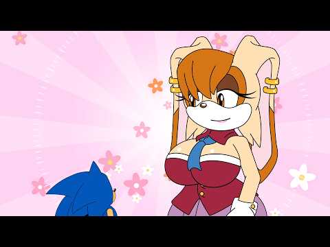 Sonic x Giantess Vanilla the Rabbit