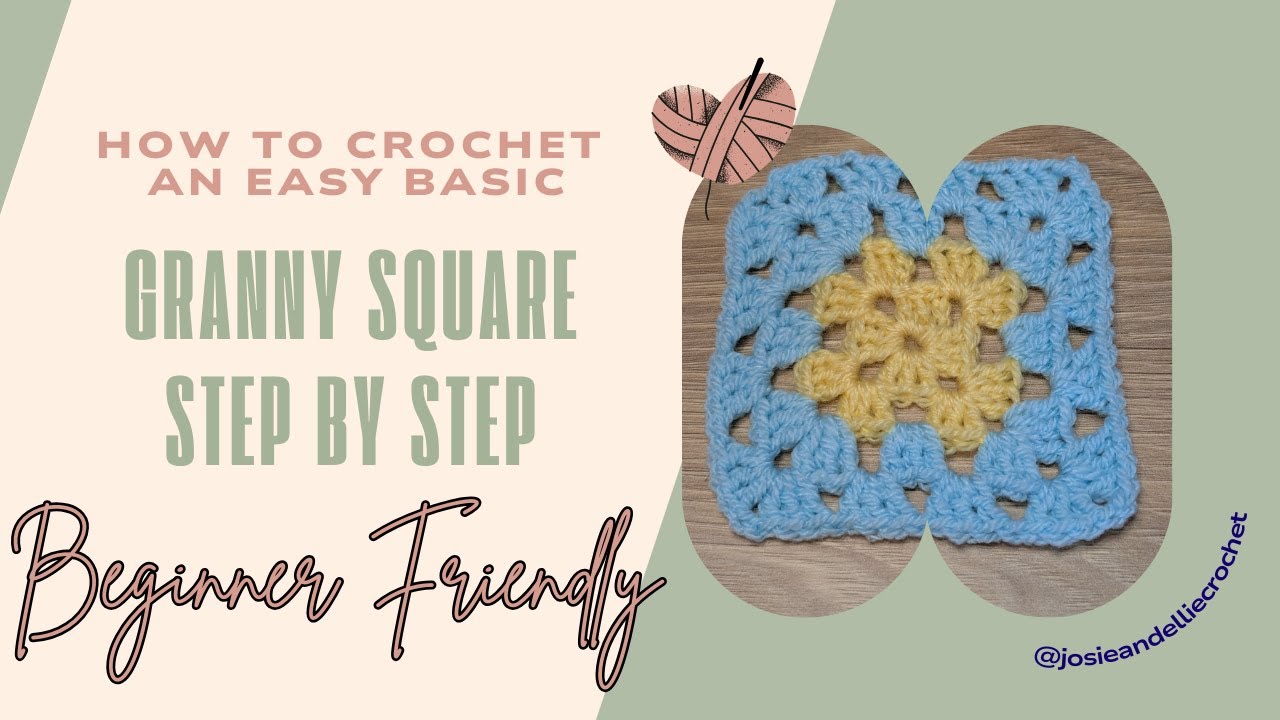 Granny square tutorial for complete beginners with step by step ...