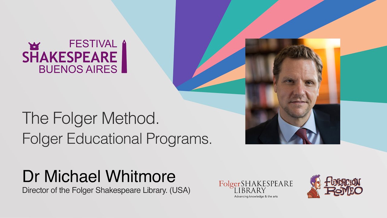 Dr Michael Whitmore - The Folger Shakespeare Library - Festival ...