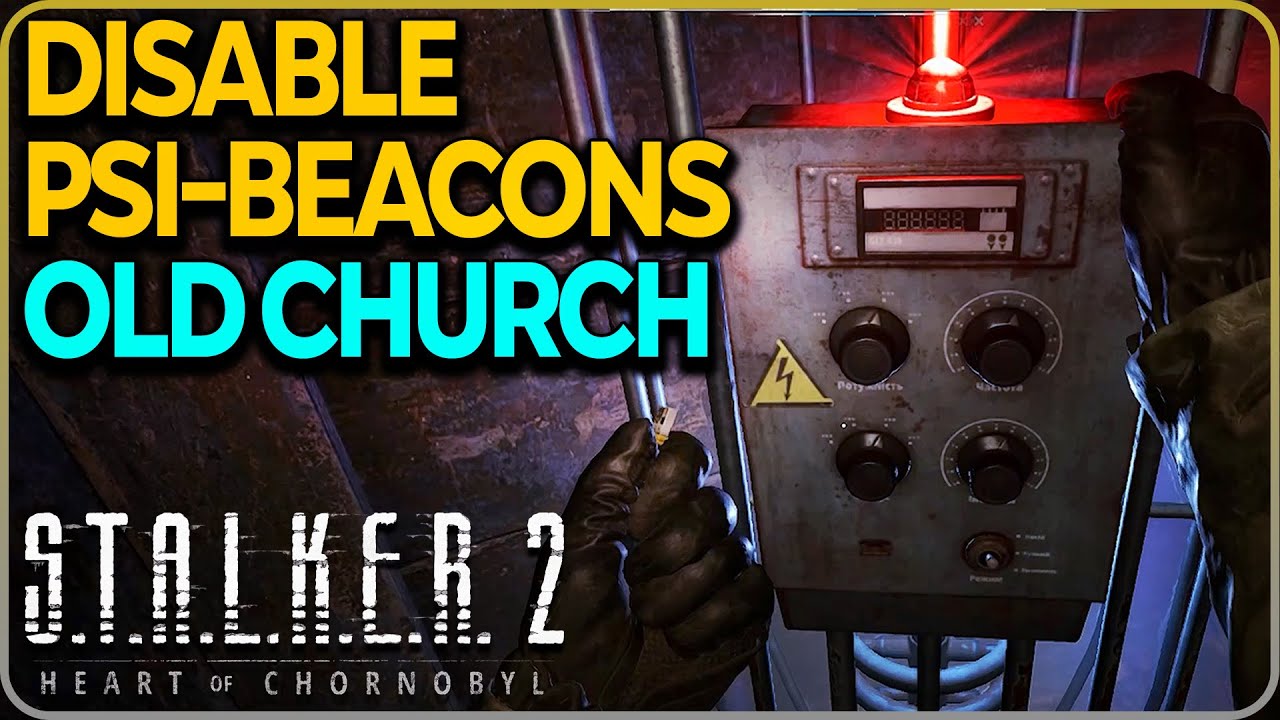 Disable Psi-beacons in the Swamps - Old Church Puzzle Stalker 2 - YouTube