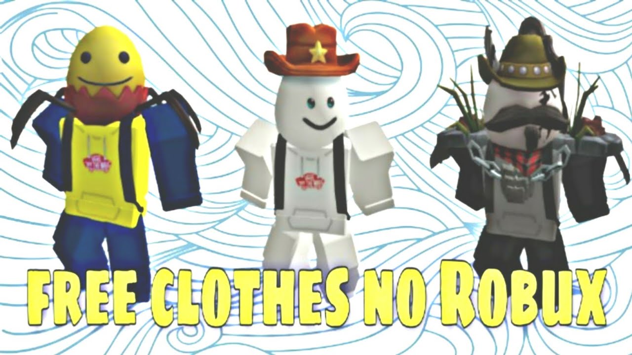 FREE ROBLOX CLOTHES NO ROBUX REQUIRED - YouTube