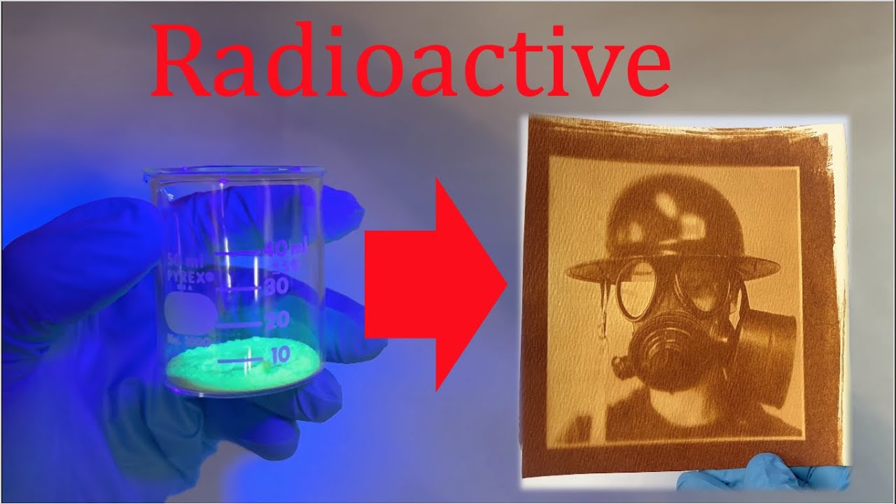 Making radioactive photographs using Uranium - Uranotype - YouTube