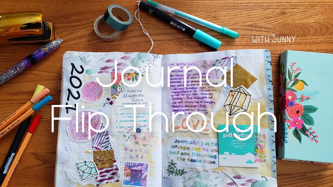 Journal Flip Through - Creative Memory Keeping Journal - YouTube
