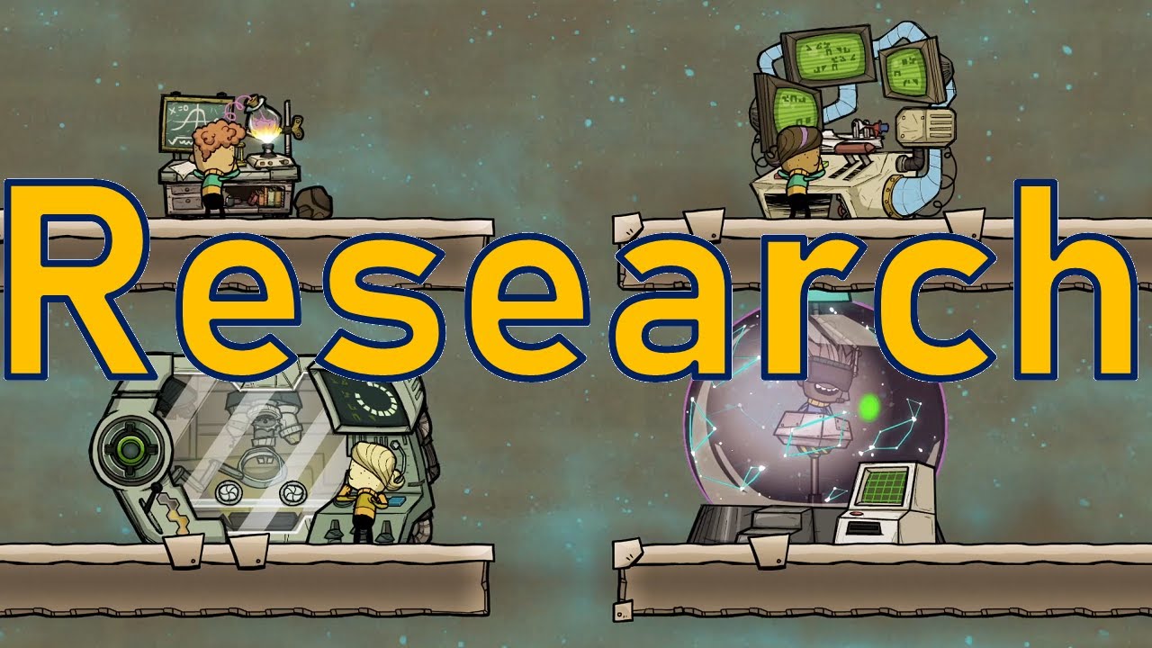 Oxygen Not Included - Tutorial Bites - Research - YouTube